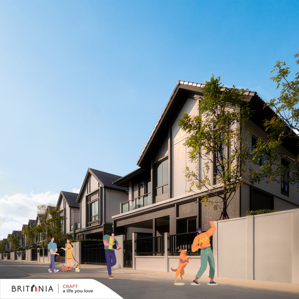 จุดเด่นด้านการเดินทางของ "บ้านบางนา" ทำงานและท่องเที่ยวได้ครบ - BRITANIA